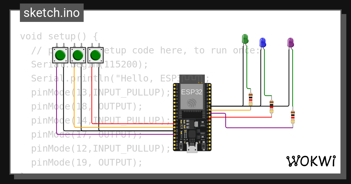 Work12 Wokwi Esp32 Stm32 Arduino Simulator