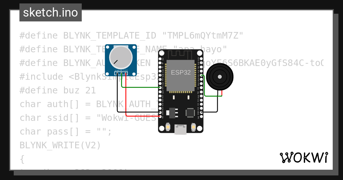 Buzzer Output Galuh Wokwi Esp32 Stm32 Arduino Simulator 9538