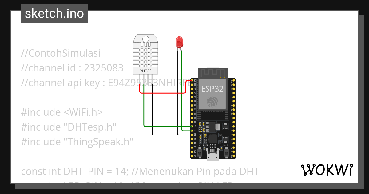 Project 3 21-10-23 - Wokwi ESP32, STM32, Arduino Simulator