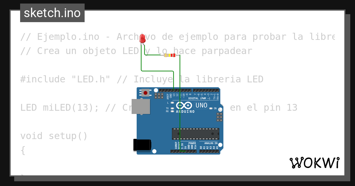 Libreria Wokwi Esp32 Stm32 Arduino Simulator