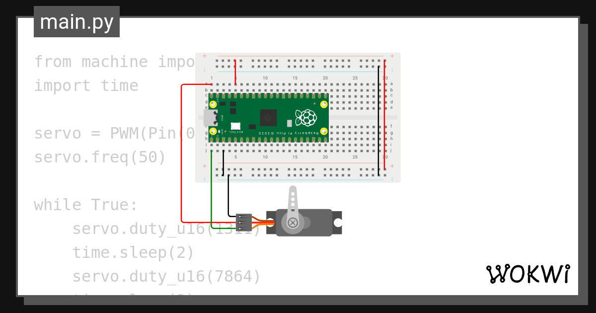 Servocontrol Wokwi Esp32 Stm32 Arduino Simulator