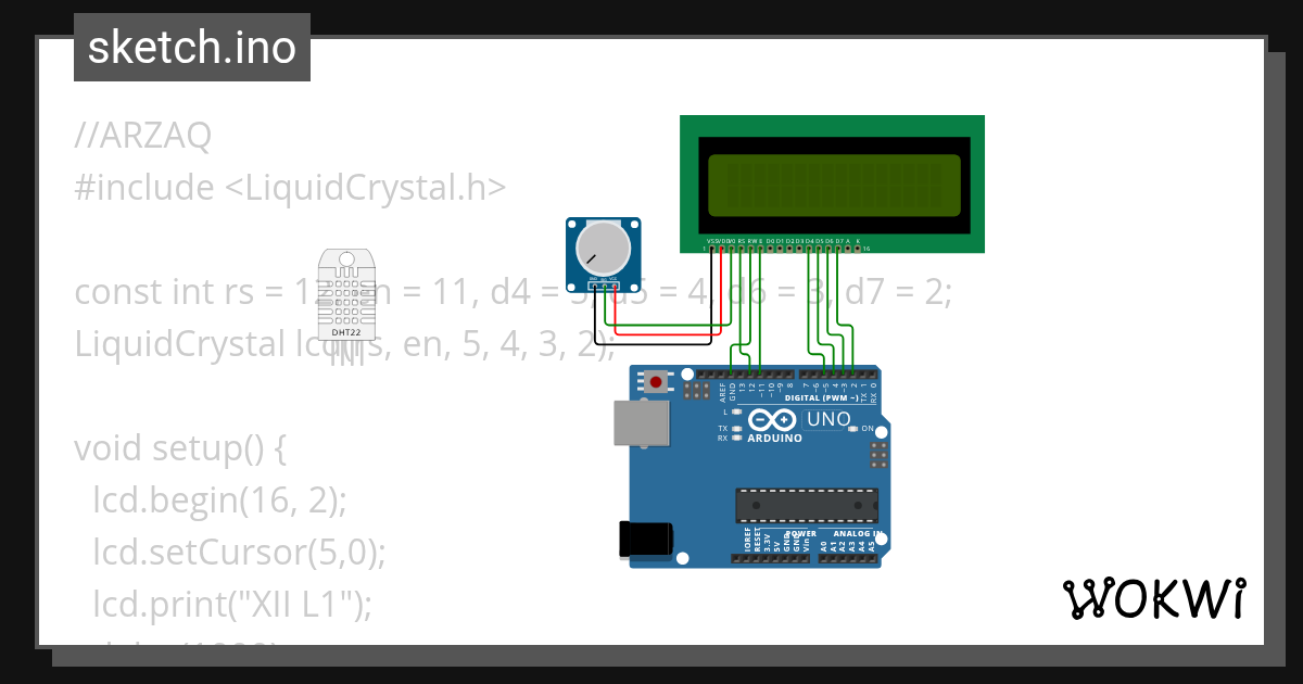 Xii L1 Keren Copy Wokwi Esp32 Stm32 Arduino Simulator 