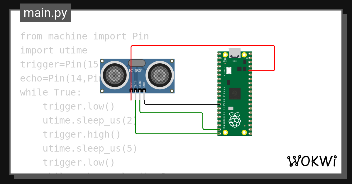 Ultrasonic Kathir Eee 2nd Year Wokwi Esp32 Stm32 Arduino Simulator