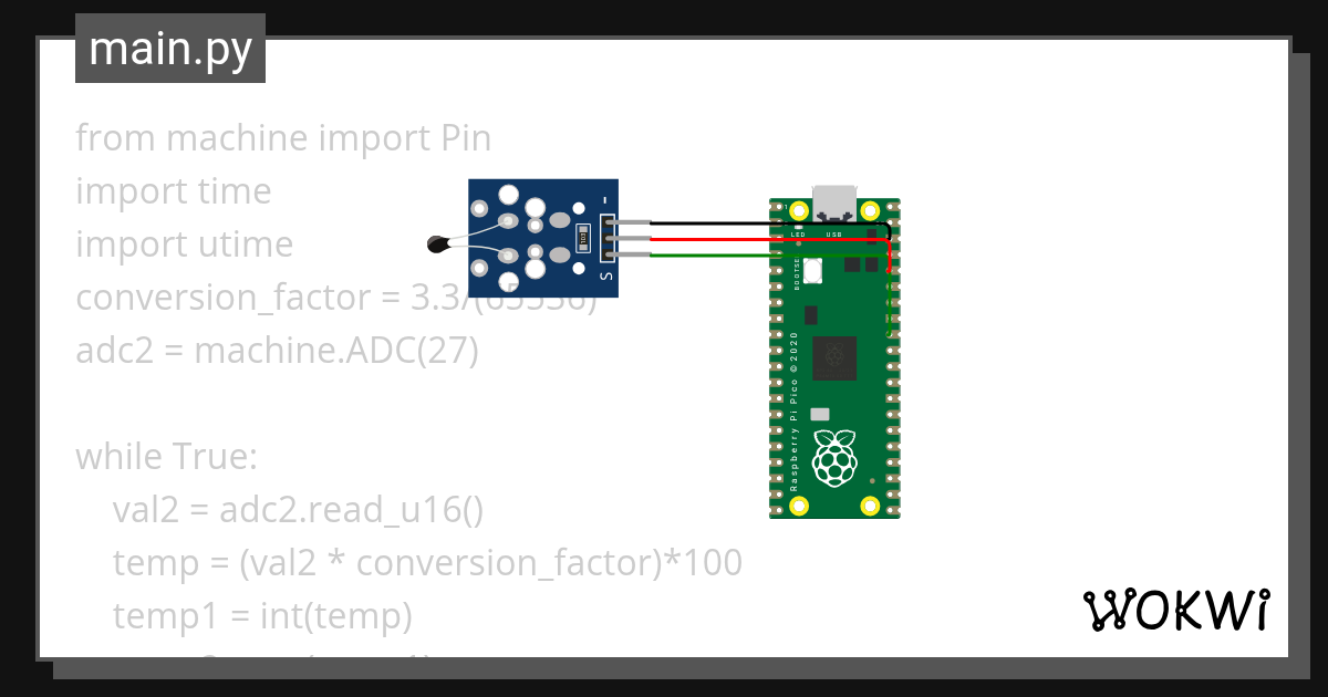 temperature - Wokwi ESP32, STM32, Arduino Simulator