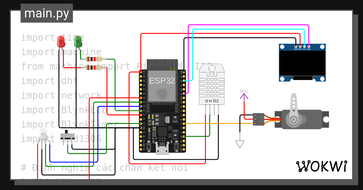 Lab 2 Esp32 With Blynk Wokwi Esp32 Stm32 Arduino Simulator 0121