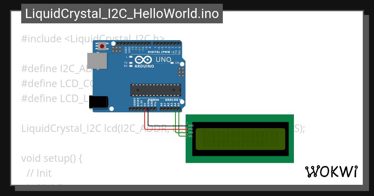 i2c - Wokwi ESP32, STM32, Arduino Simulator i2c - Wokwi ESP32, STM32, Arduino Simulator
