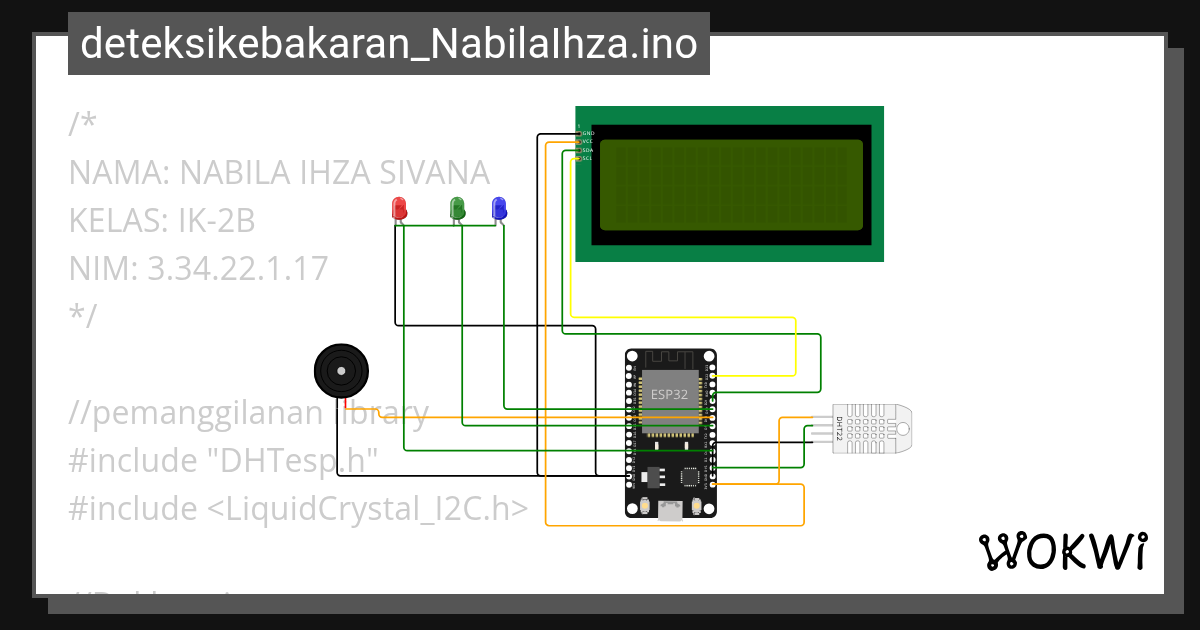 uts_nabila_33422117 - Wokwi ESP32, STM32, Arduino Simulator