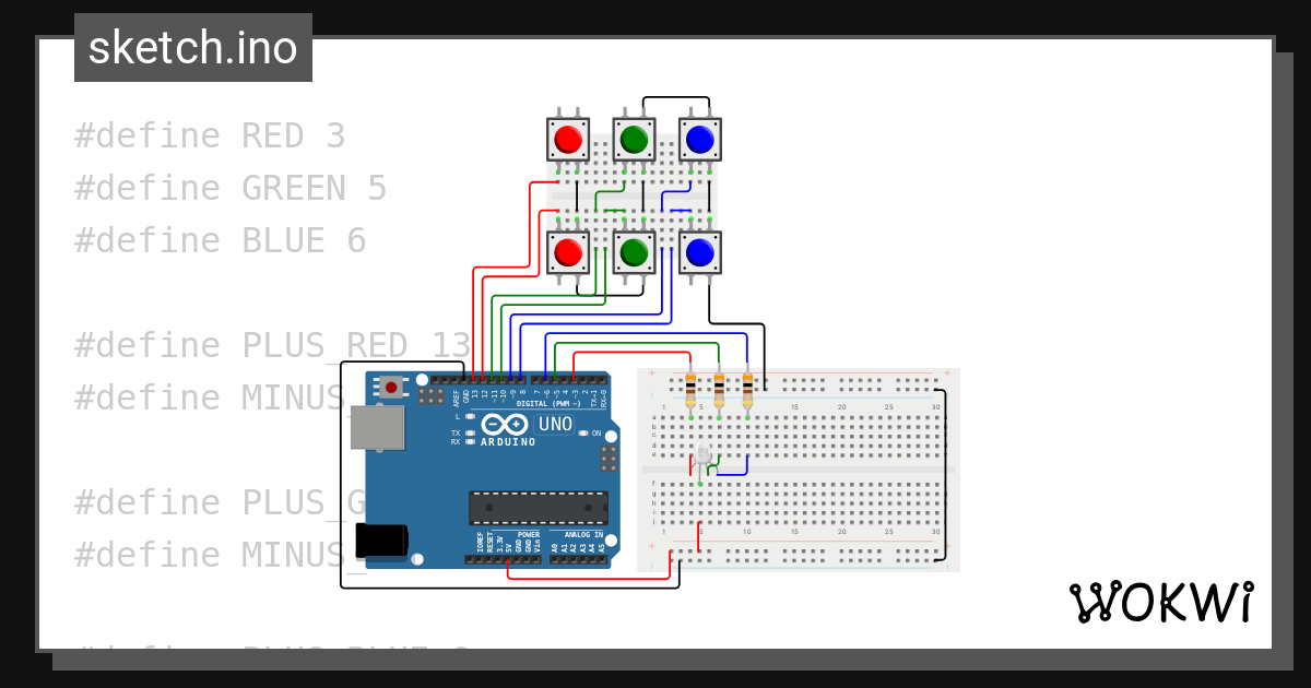 Rgb Brightness Wokwi Esp32 Stm32 Arduino Simulator