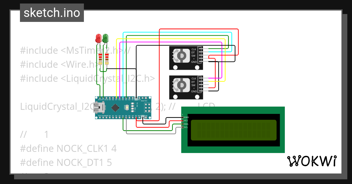 encoder Copy - Wokwi ESP32, STM32, Arduino Simulator