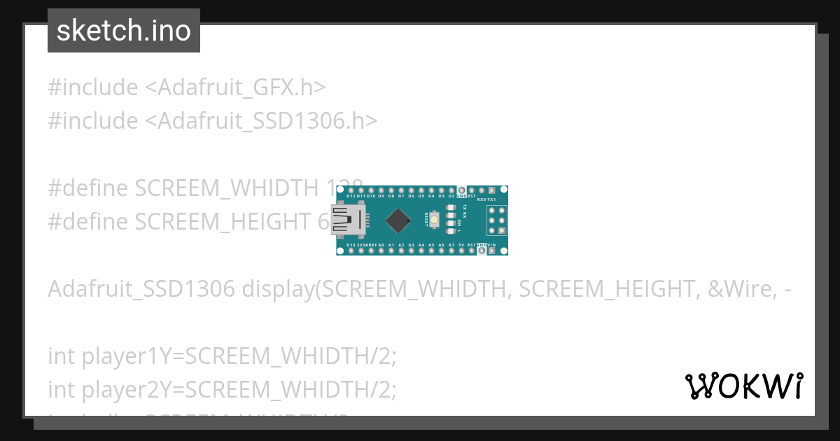 pin ´pon - Wokwi ESP32, STM32, Arduino Simulator