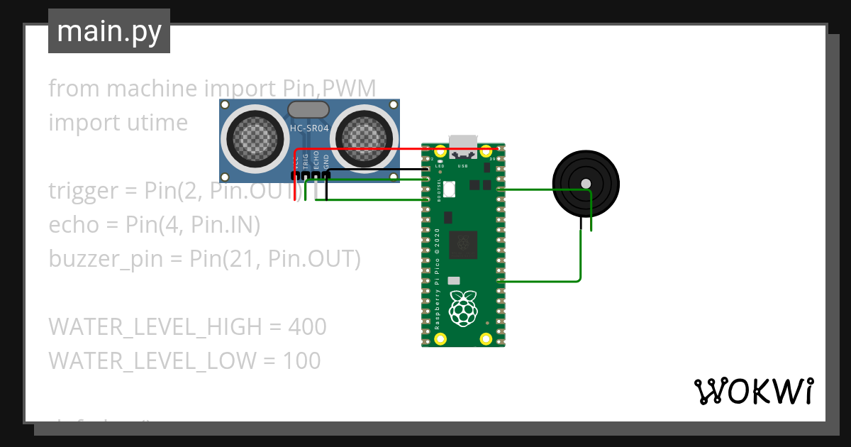 13-water-monitor - Wokwi ESP32, STM32, Arduino Simulator