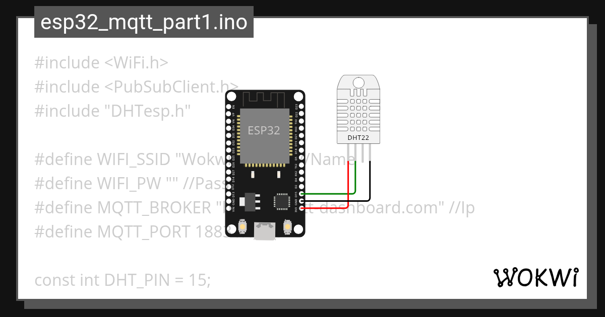 Iot Lb 3 - Wokwi ESP32, STM32, Arduino Simulator