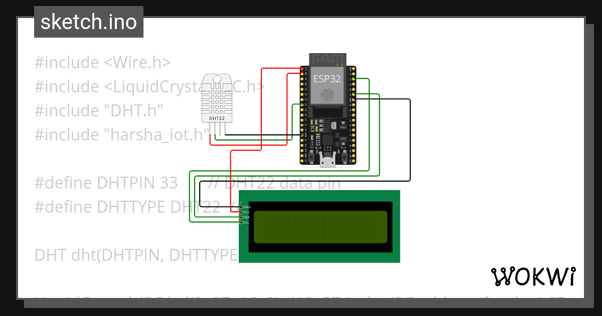 homework2 - Wokwi ESP32, STM32, Arduino Simulator