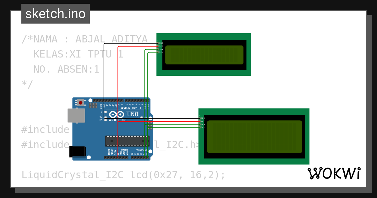 Lcd16 Wokwi Esp32 Stm32 Arduino Simulator 4874