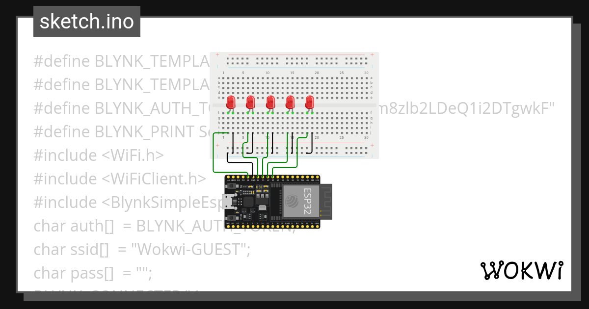 5-1 - Wokwi ESP32, STM32, Arduino Simulator