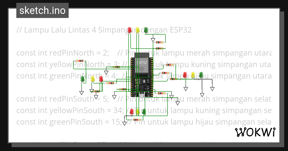 Wokwi Online Esp32 Stm32 Arduino Simulator 