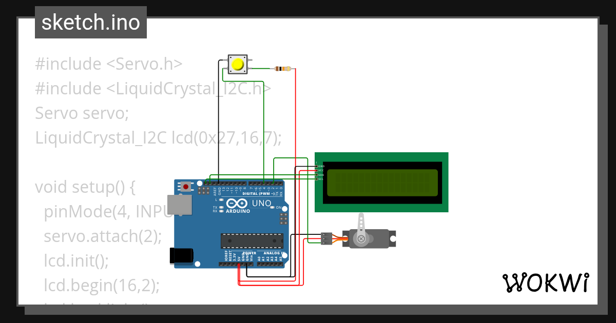 Motor Servo Pb 1 Wokwi Esp32 Stm32 Arduino Simulator 