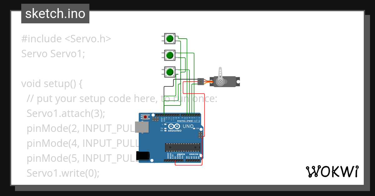 Turn Motor Wokwi Esp32 Stm32 Arduino Simulator 6151