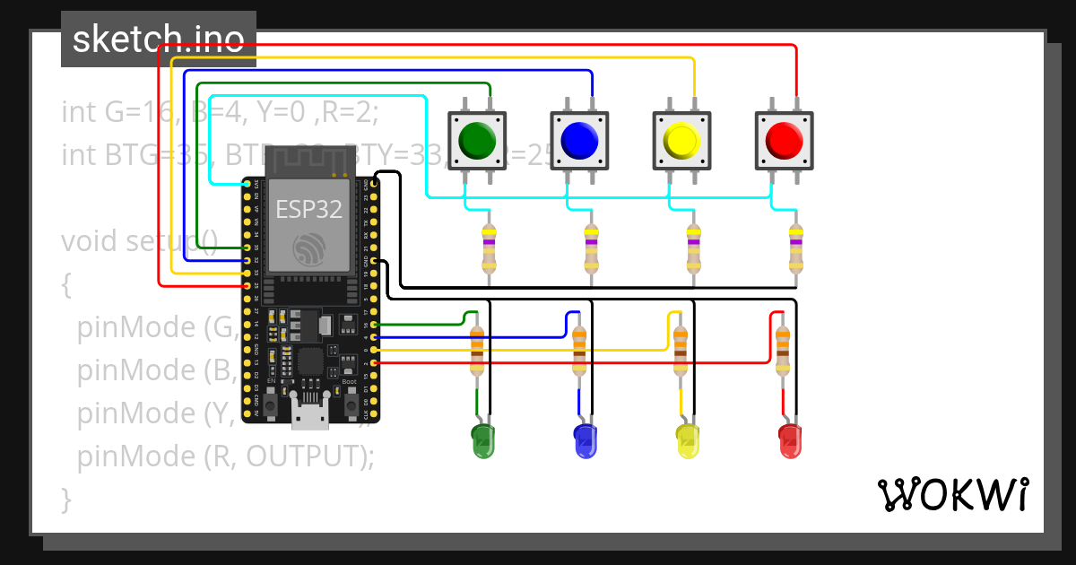 EX2 - Wokwi ESP32, STM32, Arduino Simulator EX2 - Wokwi ESP32, STM32, Arduino Simulator