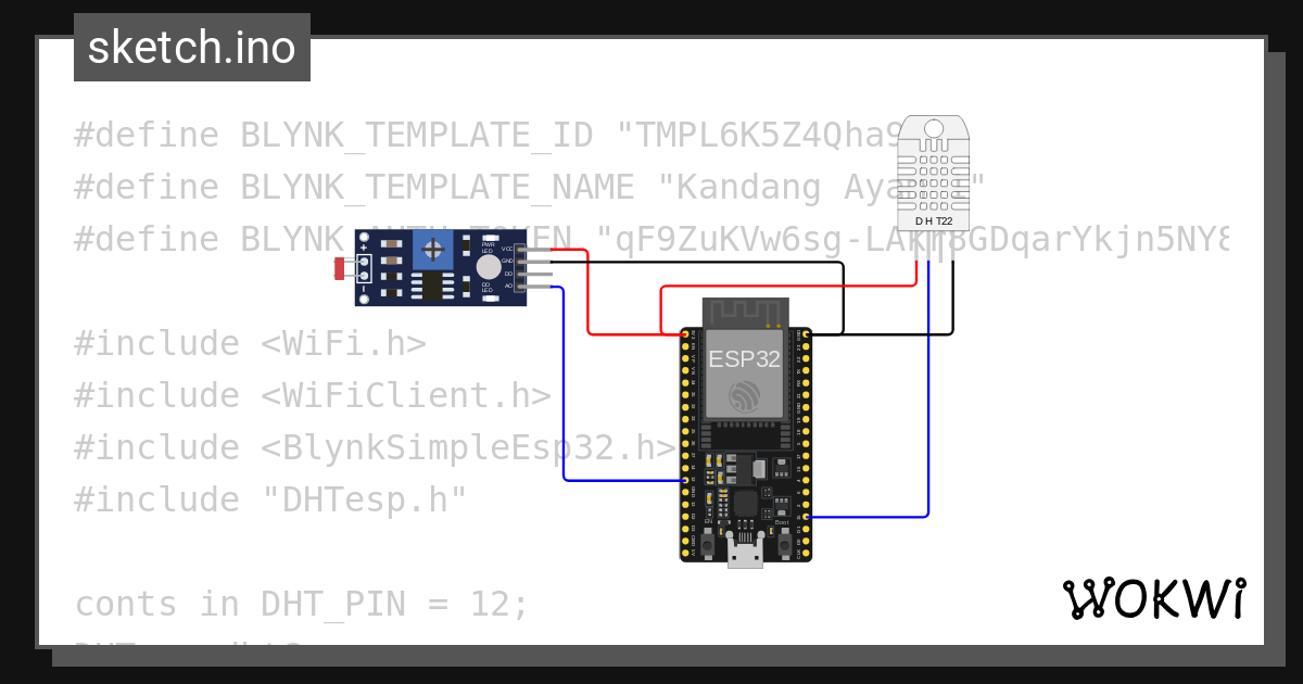 Membuat Kandang Ayam Wokwi Esp32 Stm32 Arduino Simulator