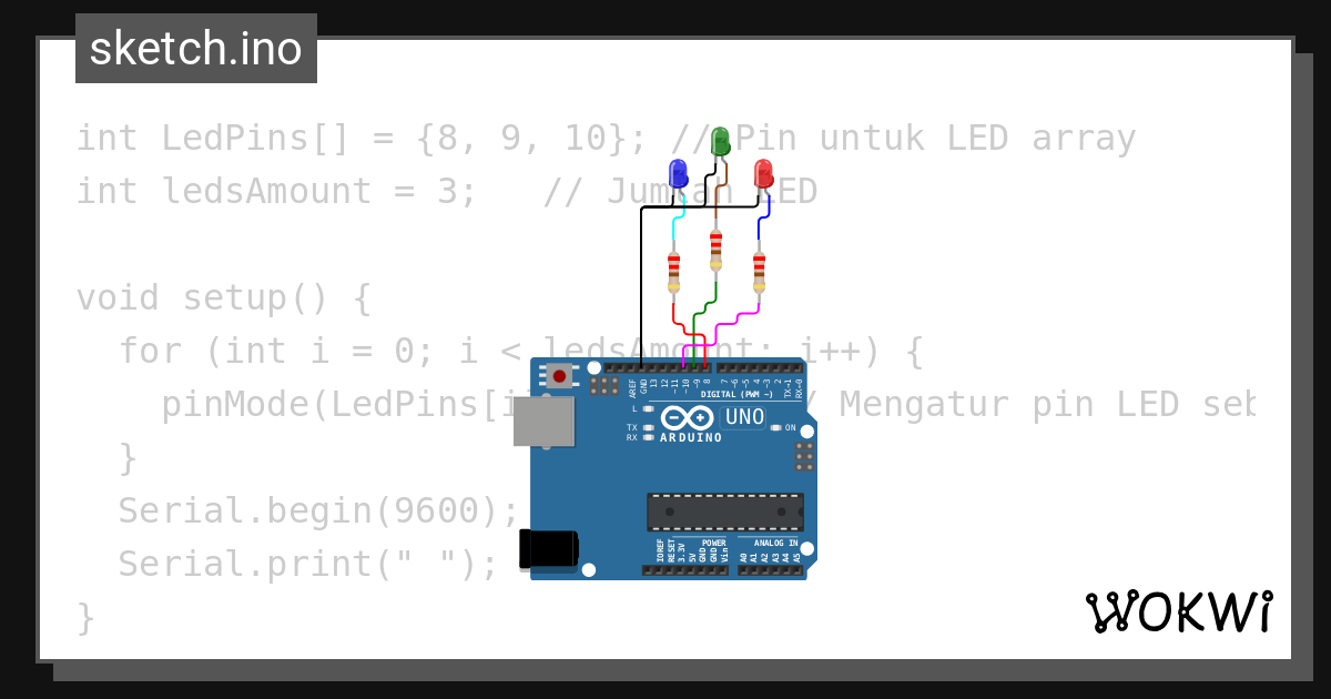 Led3 Wokwi Esp32 Stm32 Arduino Simulator 