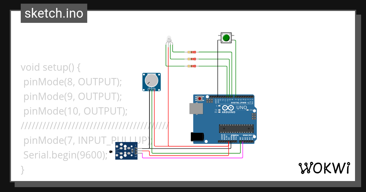 prj4 - Wokwi ESP32, STM32, Arduino Simulator prj4 - Wokwi ESP32, STM32, Arduino Simulator