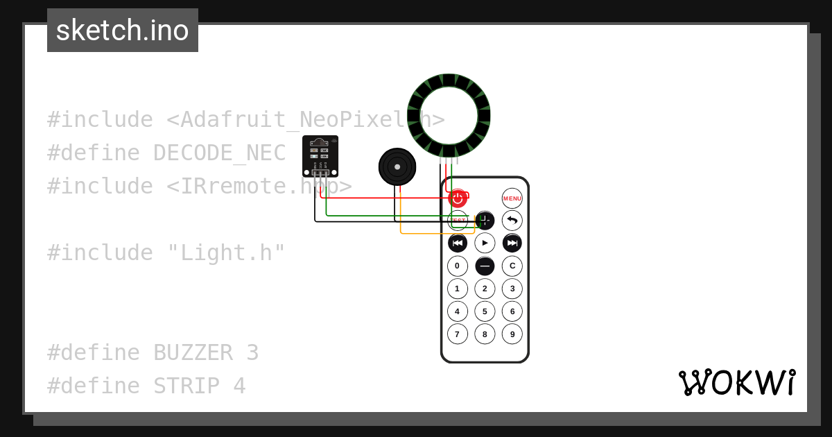 Lamp Wokwi Esp32 Stm32 Arduino Simulator 