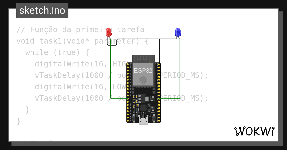 Tarefasnaobloqueantes Wokwi Esp32 Stm32 Arduino Simulator 1664