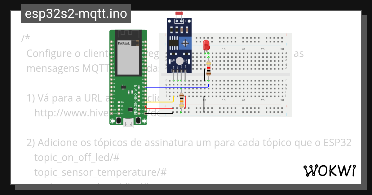 photoresist - Wokwi ESP32, STM32, Arduino Simulator