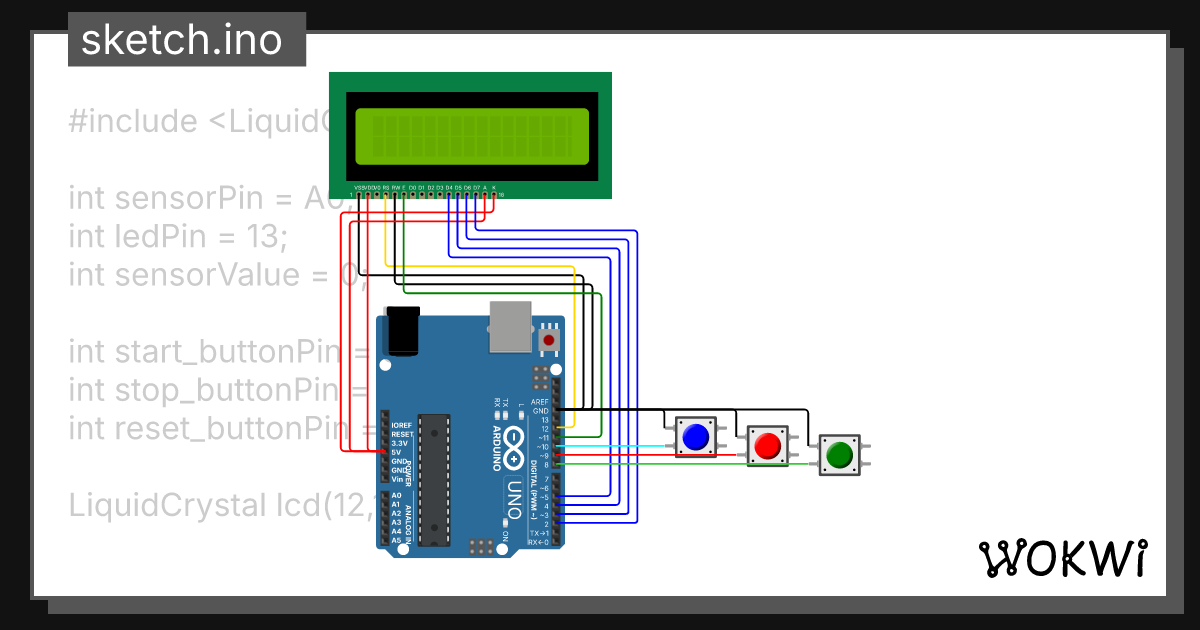 Arduino Timer - Wokwi ESP32, STM32, Arduino Simulator