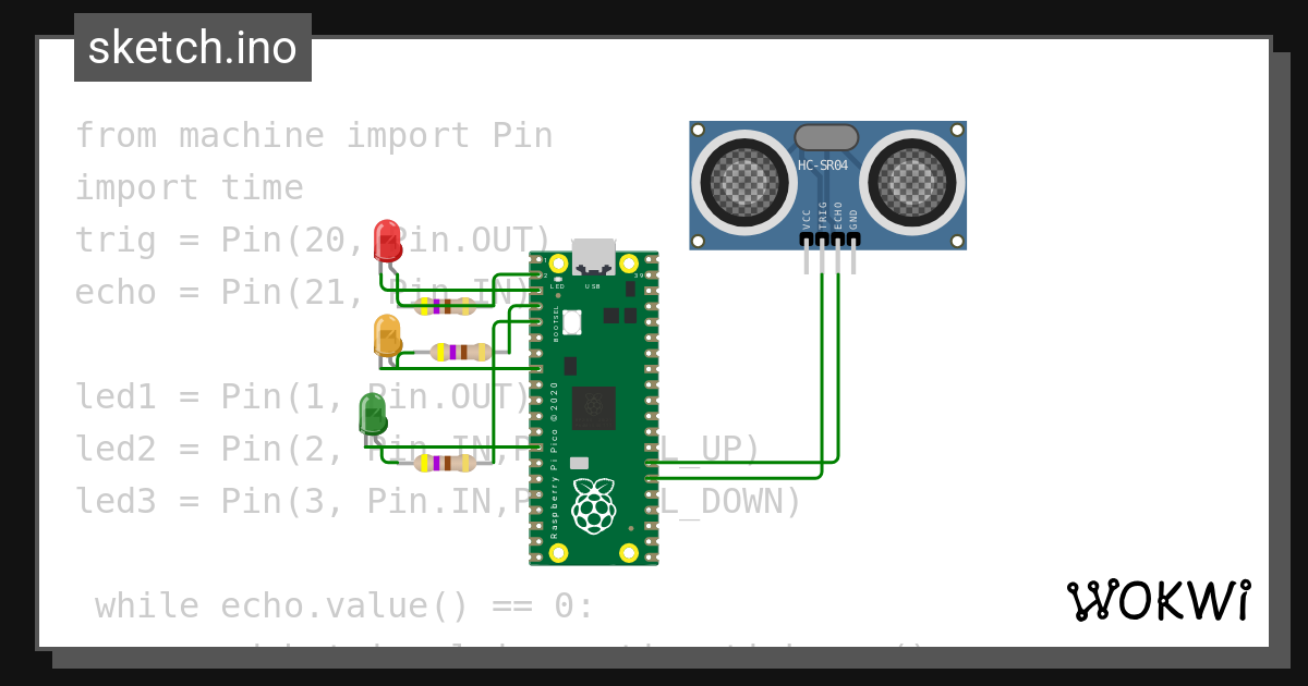 Rasperry Pi Pico Wokwi Esp32 Stm32 Arduino Simulator