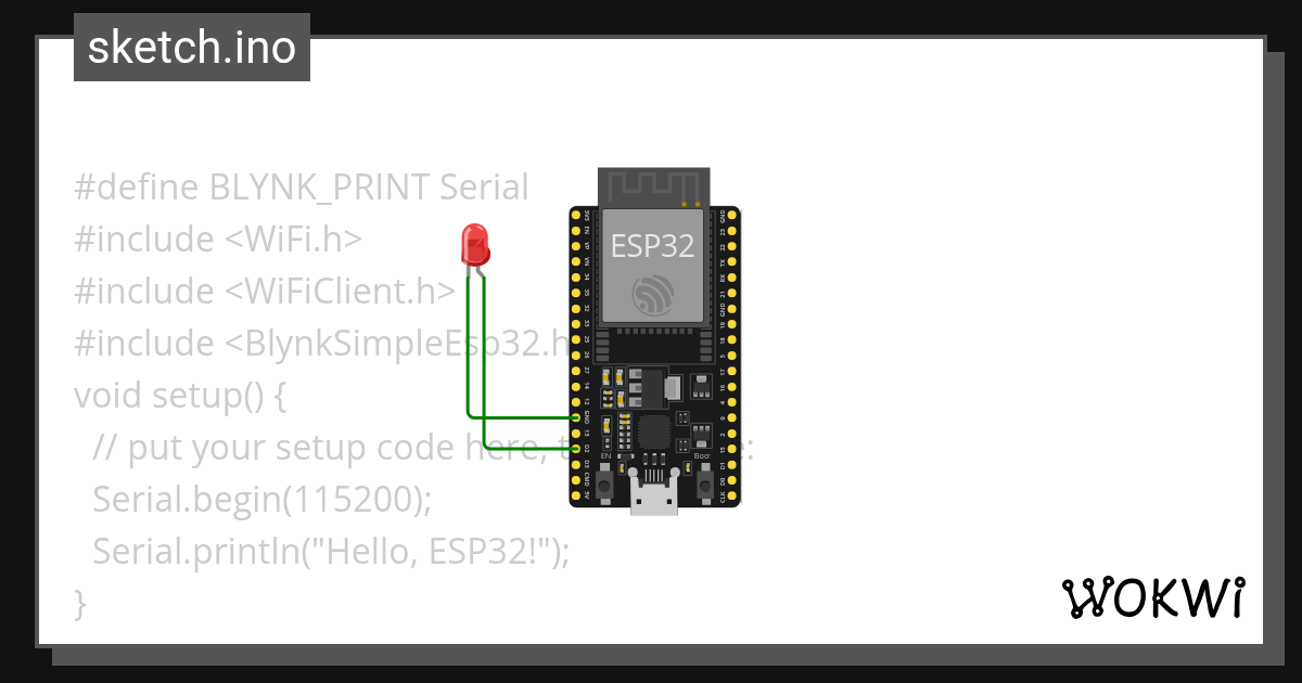 17 - Wokwi ESP32, STM32, Arduino Simulator