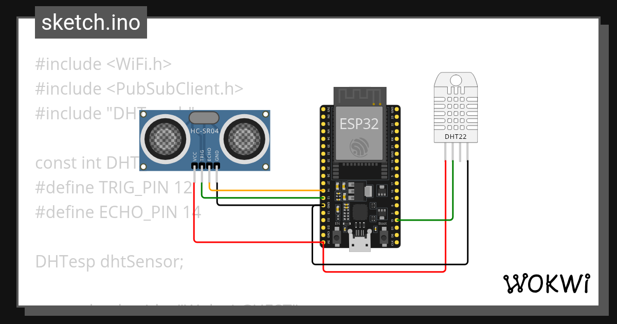 MQTT Publish - Wokwi ESP32, STM32, Arduino Simulator