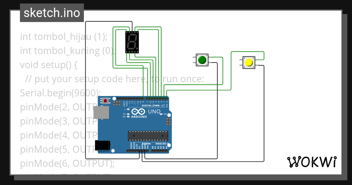 tugas1 - Wokwi ESP32, STM32, Arduino Simulator
