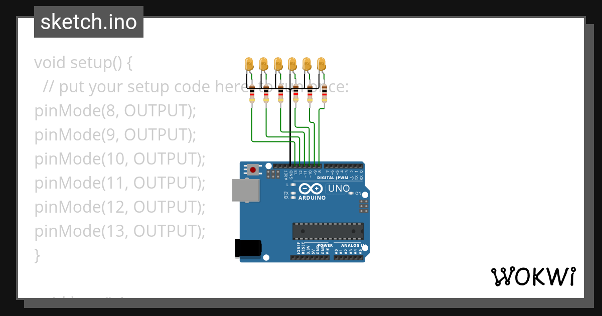 LAMPU SEN MENGALIR - Wokwi ESP32, STM32, Arduino Simulator LAMPU SEN MENGALIR - Wokwi ESP32, STM32, Arduino Simulator
