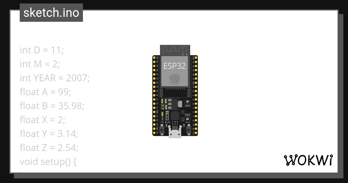 507 29 - Wokwi ESP32, STM32, Arduino Simulator