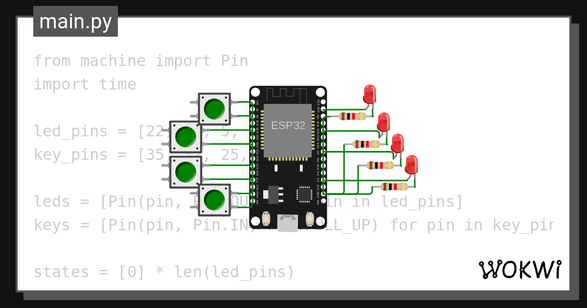 Micropython Blink Esp32 Copy 2 Wokwi Esp32 Stm32 Arduino Simulator 9539