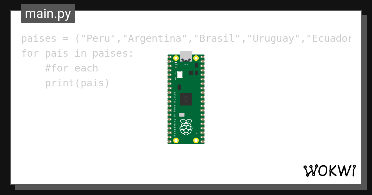 For Each Wokwi Esp32 Stm32 Arduino Simulator 8799