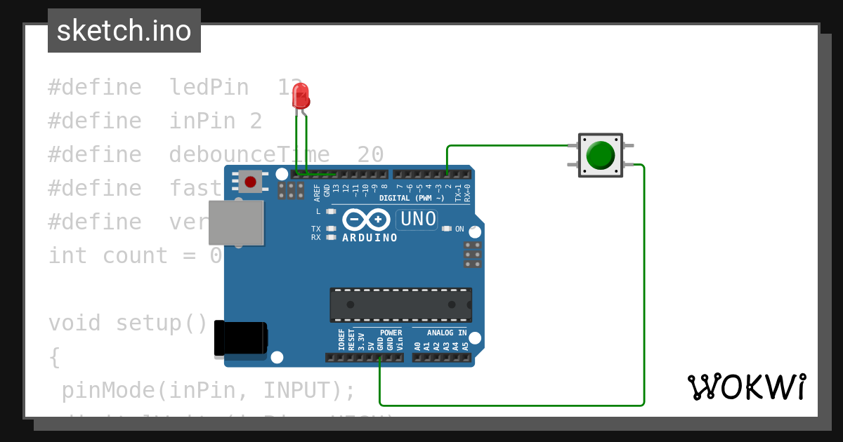 Switch Pressed Wokwi Esp32 Stm32 Arduino Simulator 6146