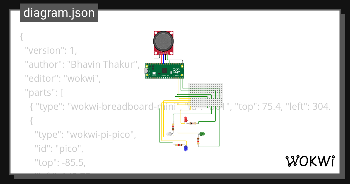joystick - Wokwi ESP32, STM32, Arduino Simulator
