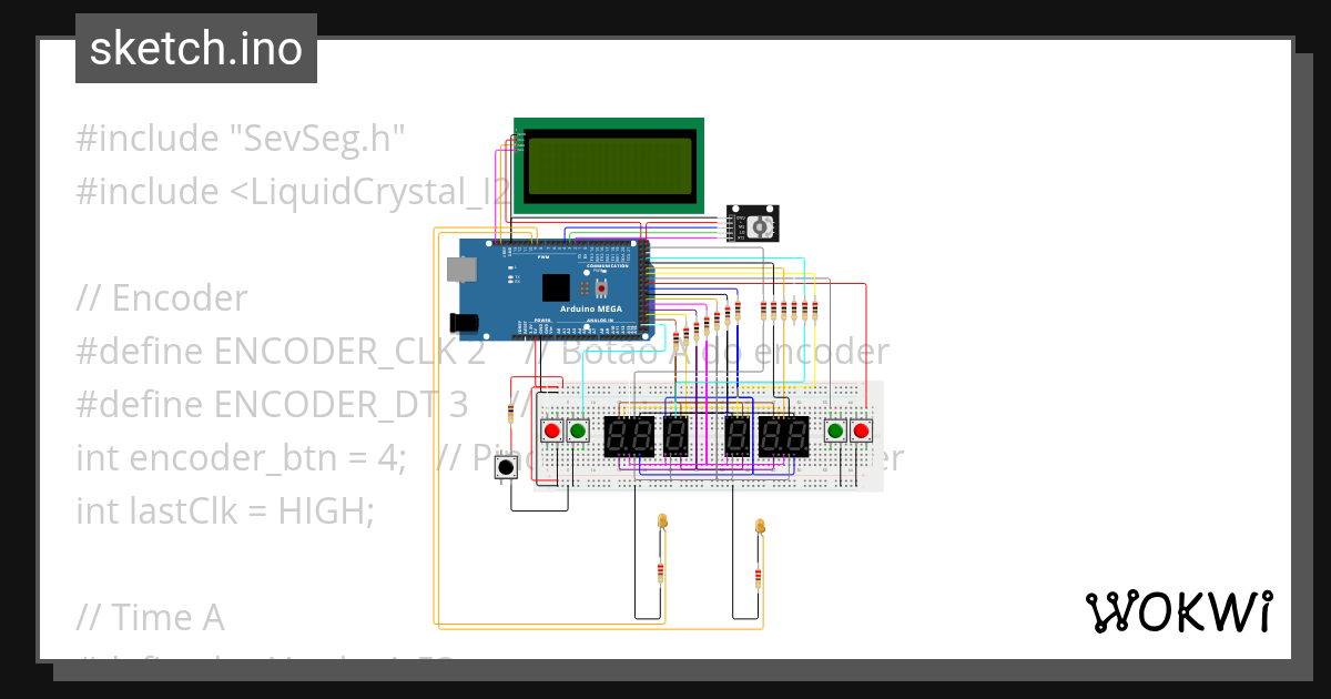 Checkpoint - 3 (Arduino Mega) Copy - Wokwi ESP32, STM32, Arduino Simulator