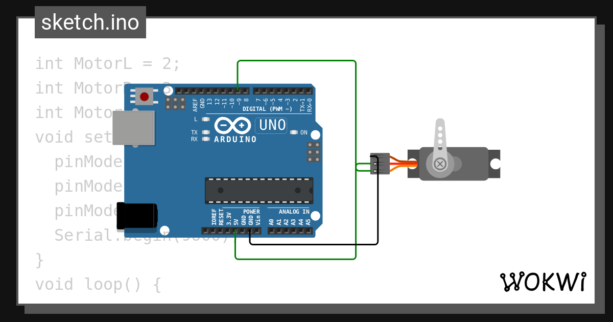 ปัดน้ำฝน2 Wokwi Esp32 Stm32 Arduino Simulator 1388