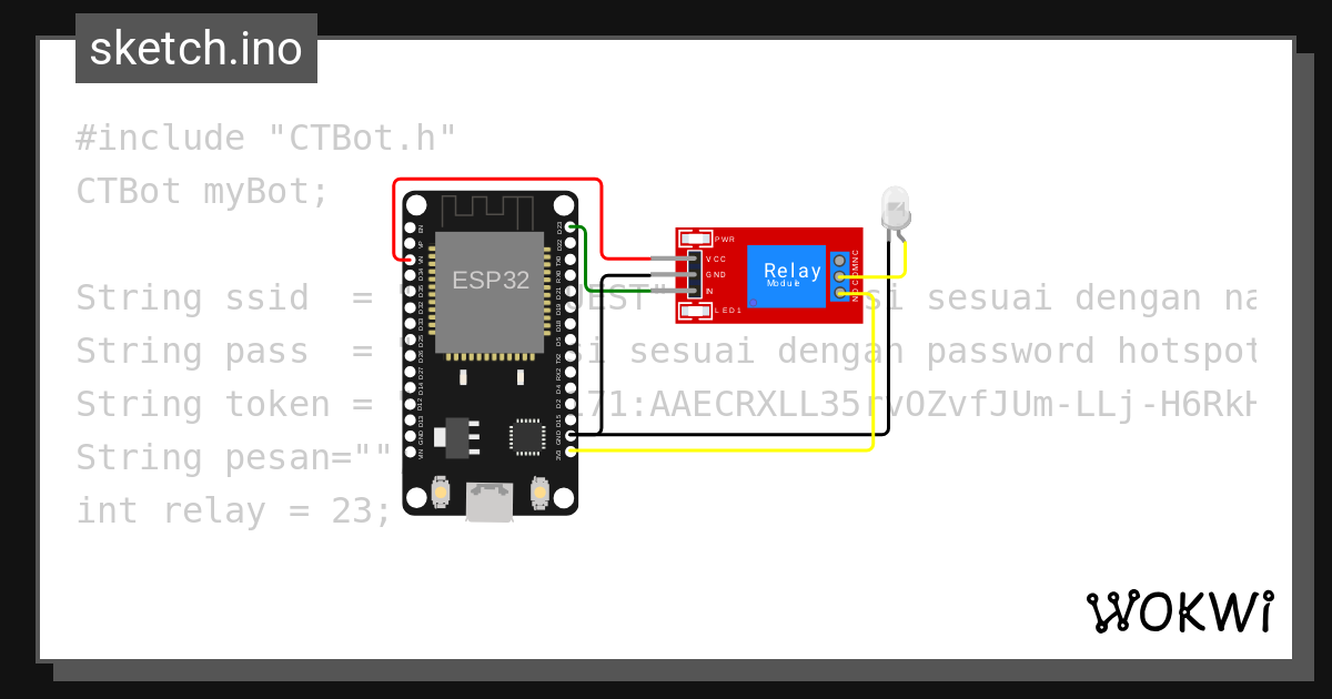 Abdu Razak Al Fatah22316055lampu Wokwi Esp32 Stm32 Arduino Simulator