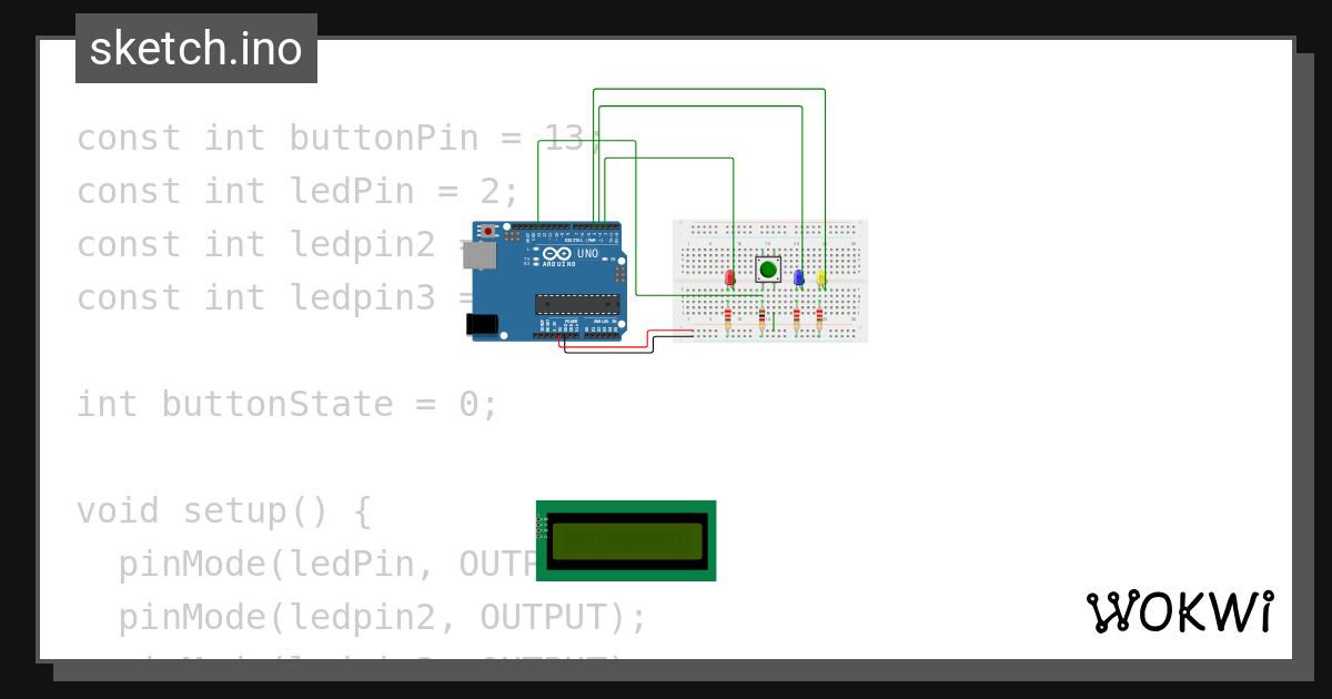 1 Pb 3 Led Wokwi Esp32 Stm32 Arduino Simulator 5236