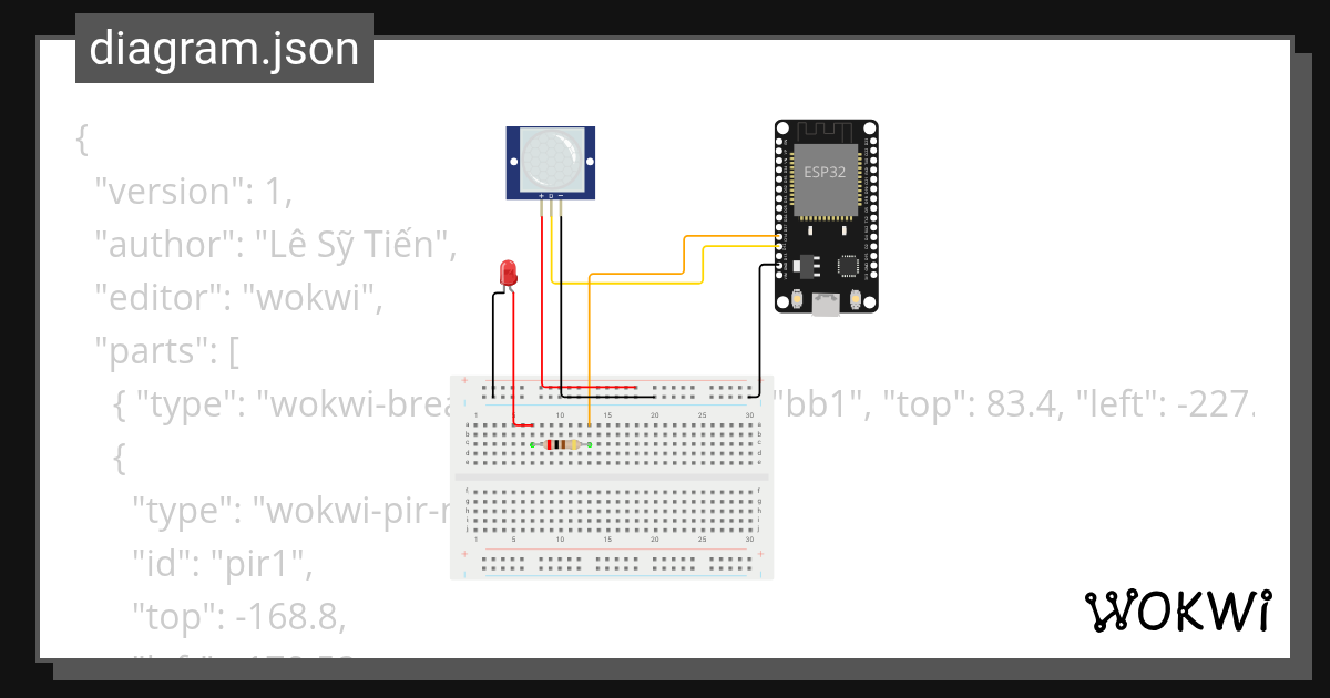 Project1 - Wokwi ESP32, STM32, Arduino Simulator