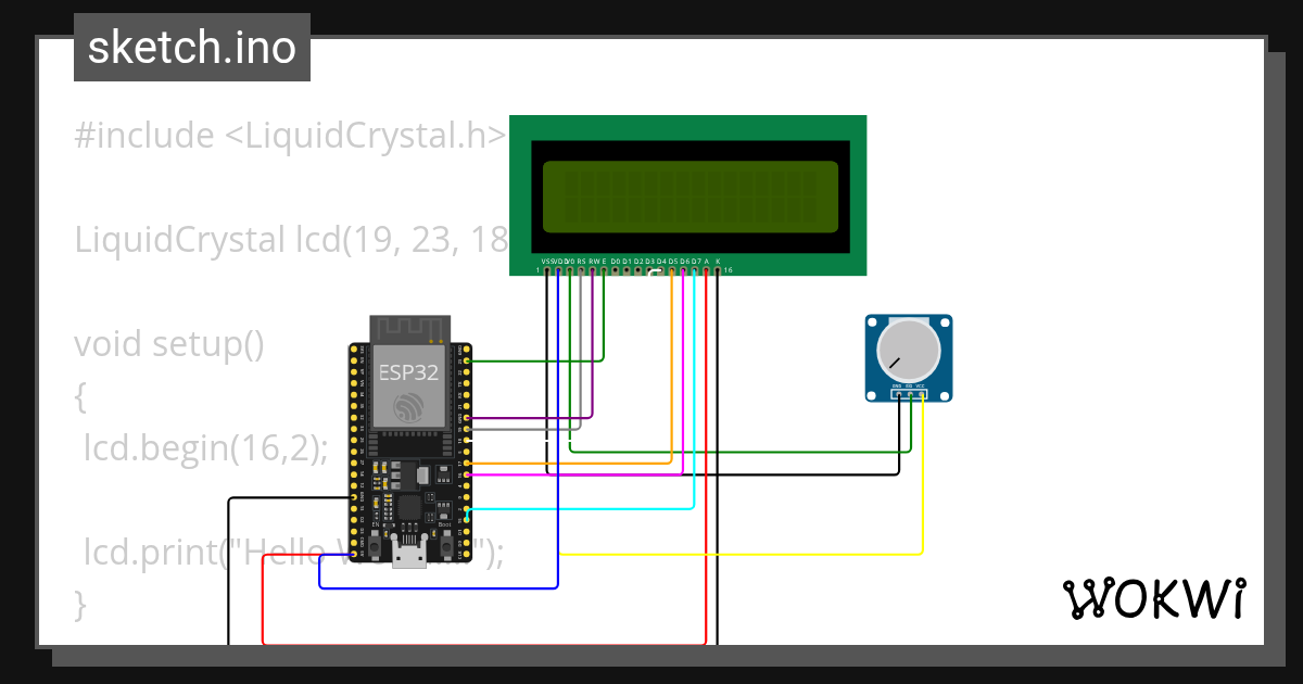 lcd - Wokwi ESP32, STM32, Arduino Simulator lcd - Wokwi ESP32, STM32, Arduino Simulator