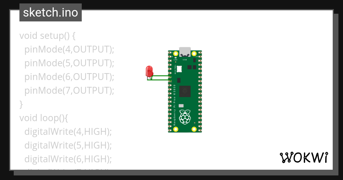 LED BLINKING - Wokwi ESP32, STM32, Arduino Simulator LED BLINKING - Wokwi ESP32, STM32, Arduino Simulator