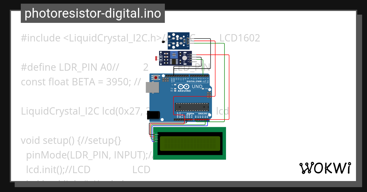 photoresistor-digital.ino Copy - Wokwi ESP32, STM32, Arduino Simulator