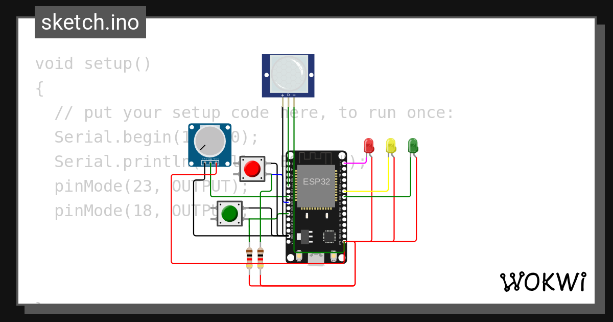 Lab3 Part 2 Wokwi Esp32 Stm32 Arduino Simulator