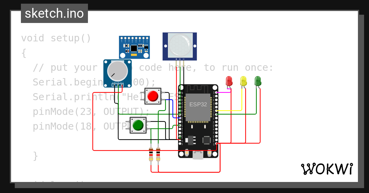 Lab3 Part2 Wokwi Esp32 Stm32 Arduino Simulator 4575